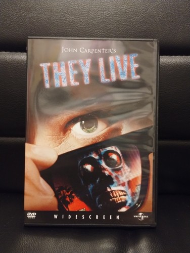 They Live DVD (1988) John Carpenter/Rowdy Roddy Piper/Keith David Sci ...