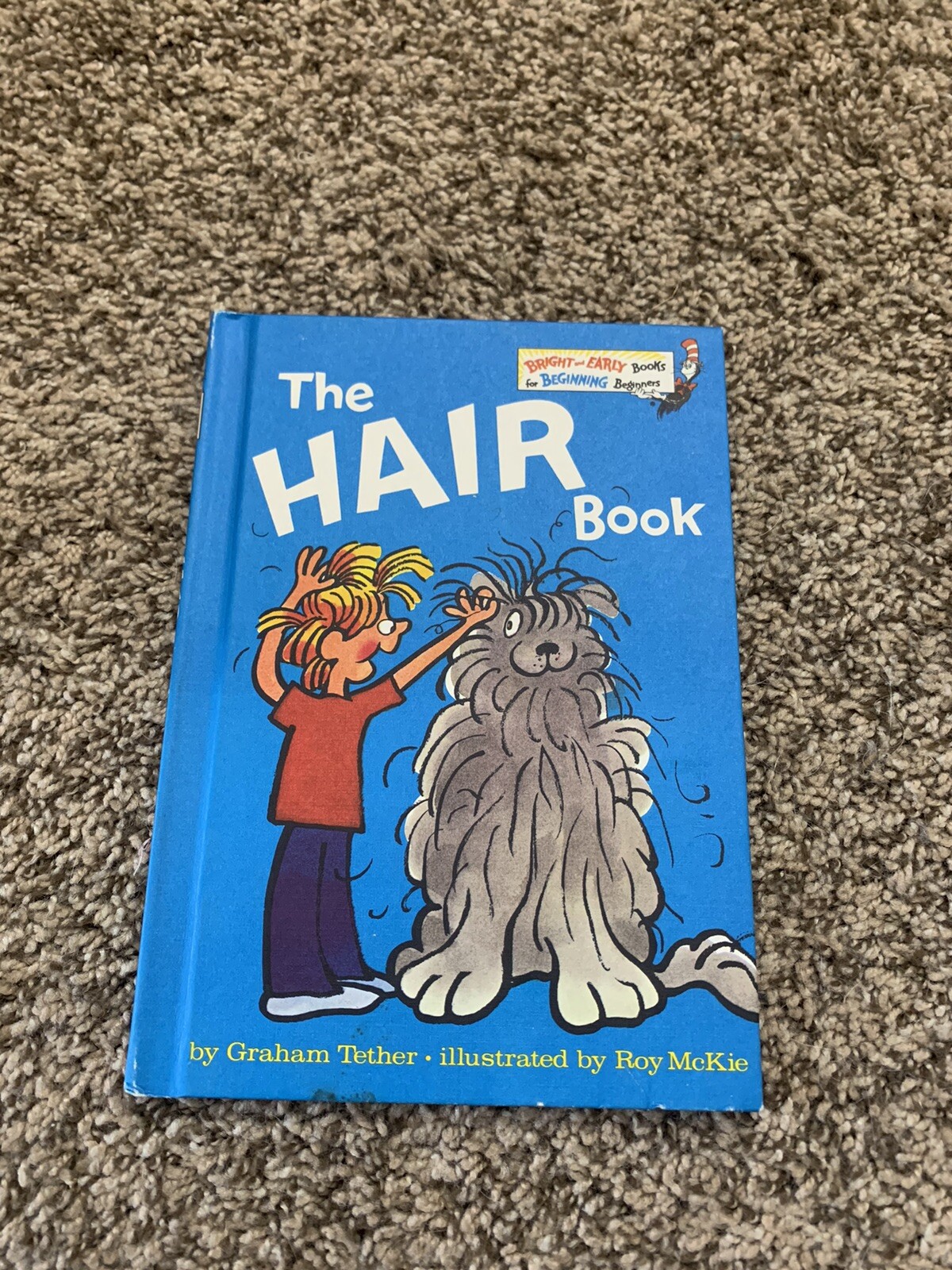Vintage 1979 Dr Seuss The Hair Book By Graham Tether Bright And Early ...
