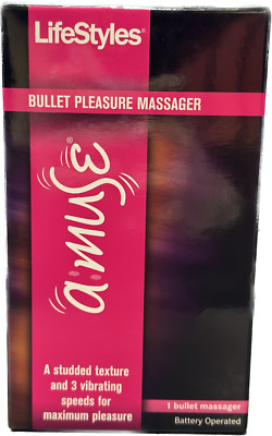 Lifestyles Amuse Bullet Pleasure Massager Studded Texture Battery ...