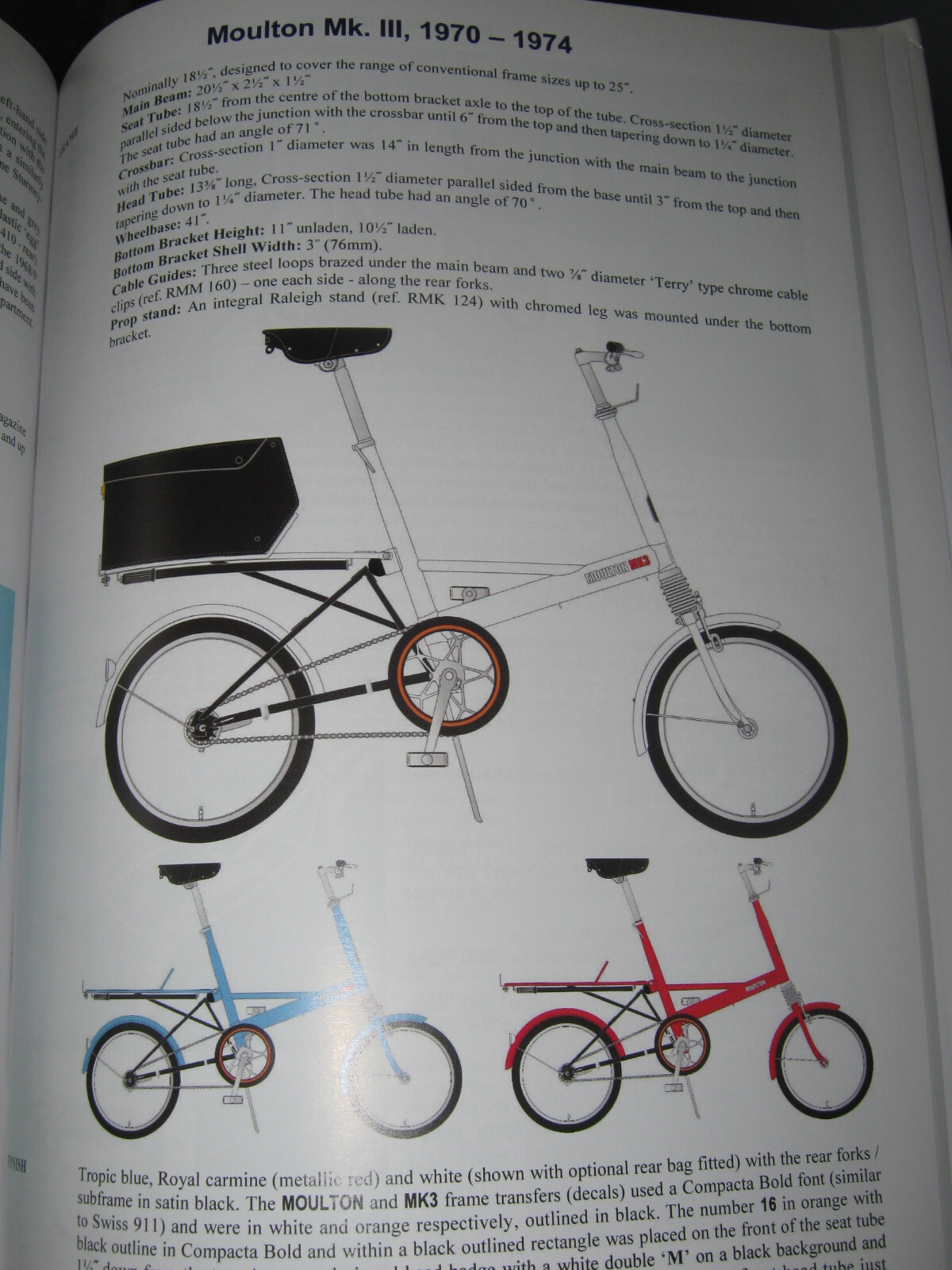 MOULTON MK3 BICYCLE BUILT 1970-74 RARE ORIGINAL SUPERB UK SALE COULD ...