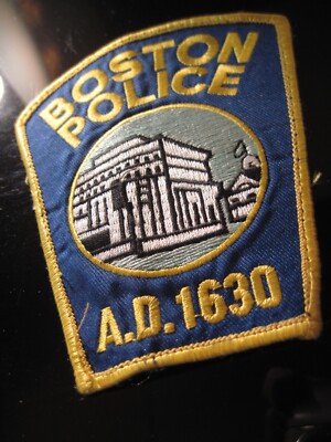 19?? Boston Mass Police patch | eBay