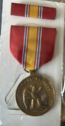 National Defense Service Medal & Ribbon Set (Military) | eBay