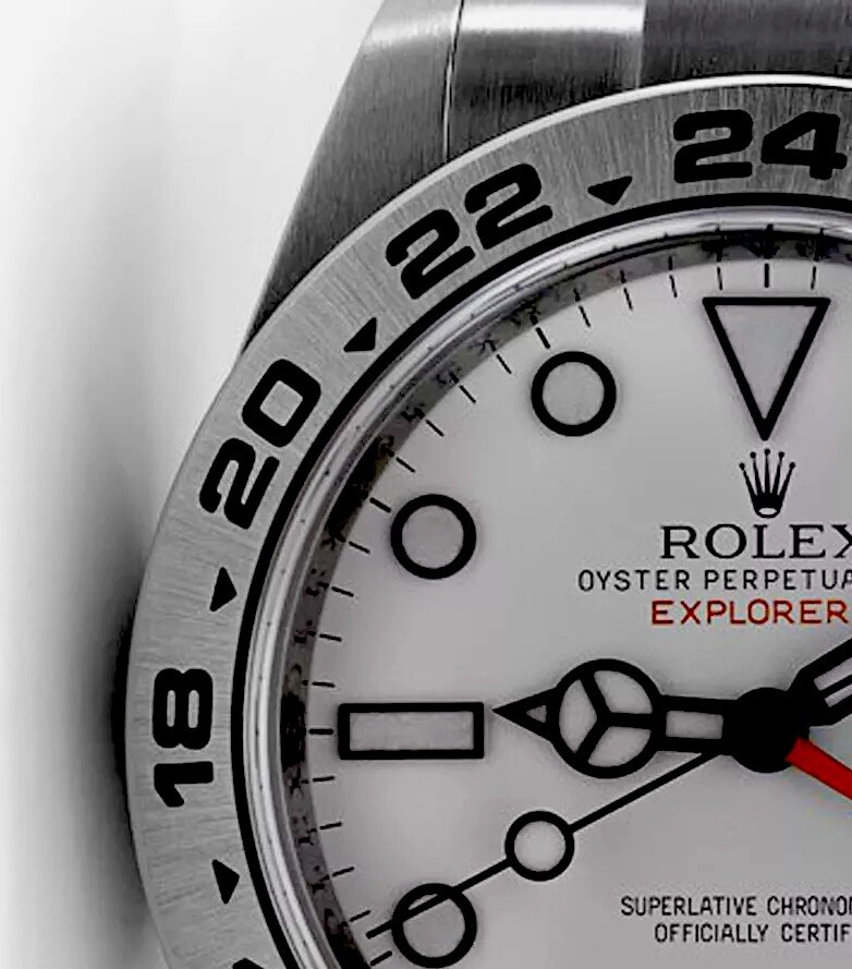 For-Rolex Explorer 16570 Crystal and Bezel Protector HD anti-scratch ...