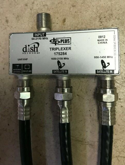 Dish Network Satellite TV DP Plus Triplexer Separator 175284 With ...