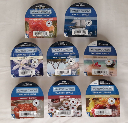 Yanke Candle Wax Tart Melts Single Various Scents Pick Your Scent | eBay