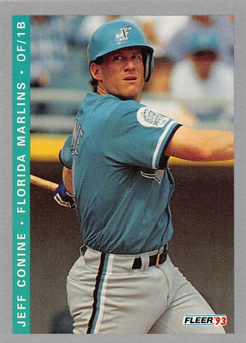 Jeff Conine 1993 Fleer Final Edition F-57 Florida Marlins Baseball Card ...
