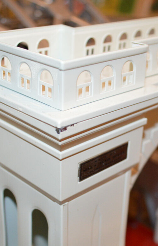 MTH TRAINS EARLY STANDARD GAUGE RED & SILVER HELLGATE BRIDGE | eBay