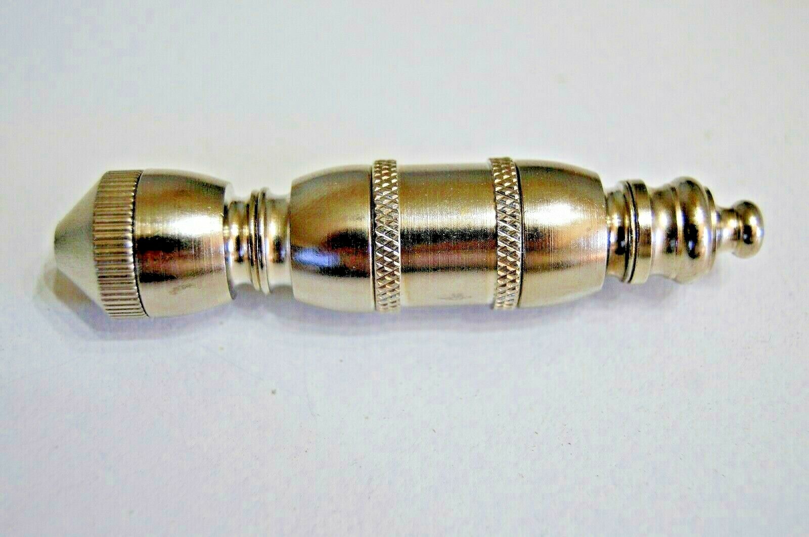 American Made Metal Tobacco Brass Pipe Sneak A Toke Pipe Herb Chillum ...