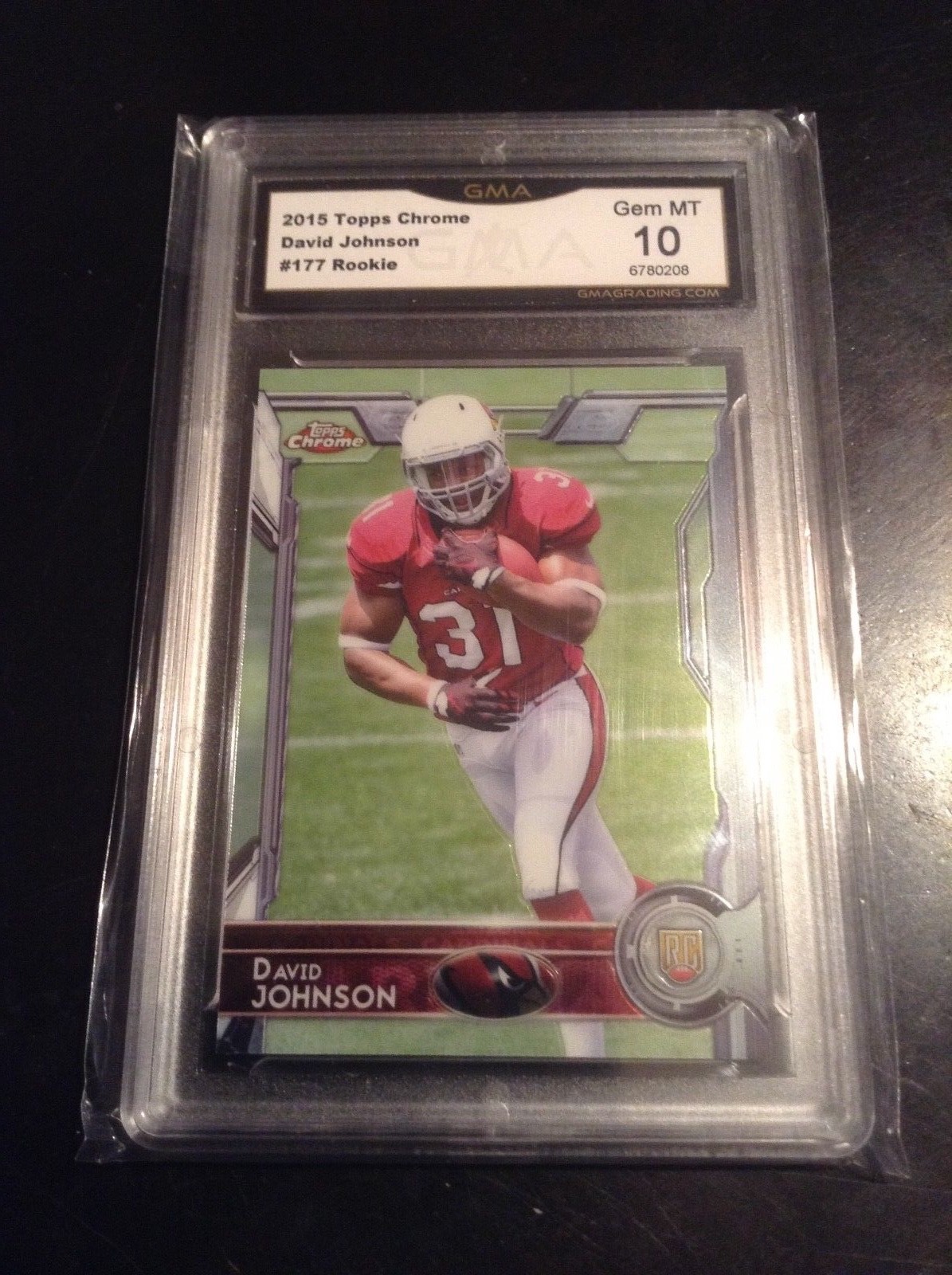 2015 chrome David Johnson rc Cardinals | eBay