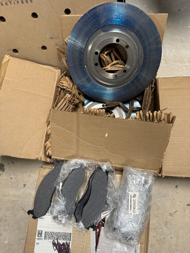 AMG HUMVEE M998 12"-VENTED BRAKE ROTORS and PADS, 6002218 01-420-7904 ...