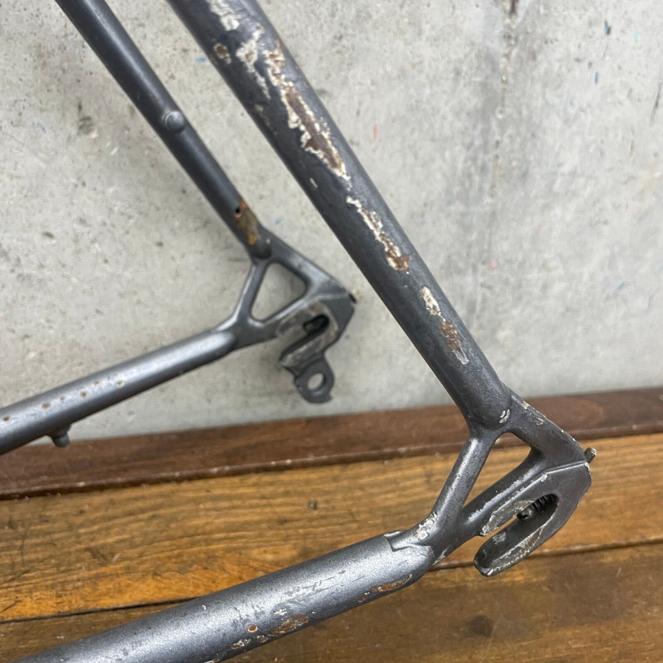 Vintage Gitane Frame Set 51 cm Reynolds 453 Grey Race Vitus Steel Small ...