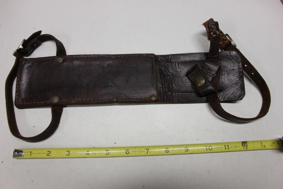 Antique Leg Sheath for Field or Camp Knife as shown in our photos. RARE ...
