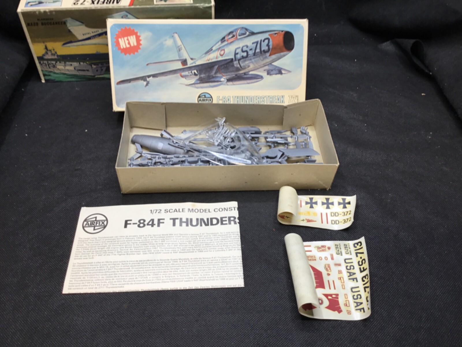 (7) AIRFIX Biplane 1:72 Model Kits Britten Norman Islander Military F ...