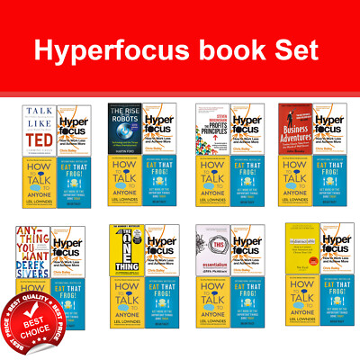 Hyperfocus, How to Talk to Anyone, Eat That Frog! book | Variation ...