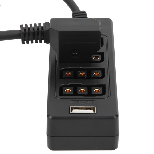 DTAP Male Port To 4 DTAP And 2 DC Female Port Power Cable Splitter DTAP ...