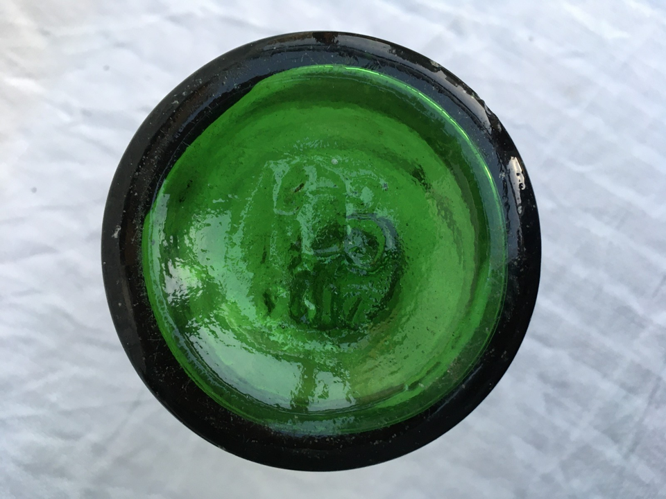SCHWEPPES green dumpy seltzer bottle c1890-1920 | eBay