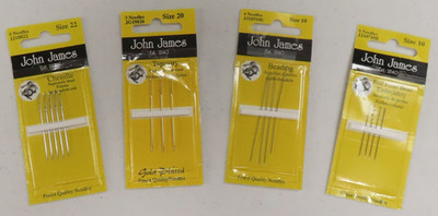 John James Needles, 4 packs (12) | eBay