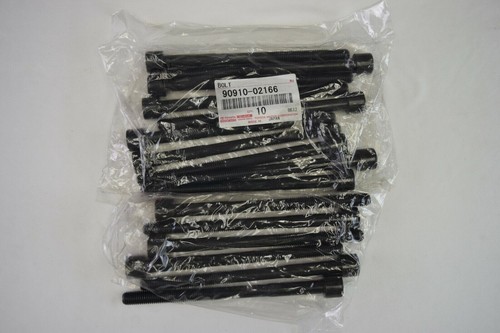 Genuine Toyota Scion Engine Cylinder Head Bolt Set 16 x 9091002166 OEM ...