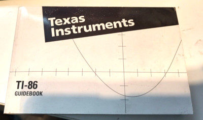 Texas Instruments TI-86 Graphing Calculator Handbook | eBay