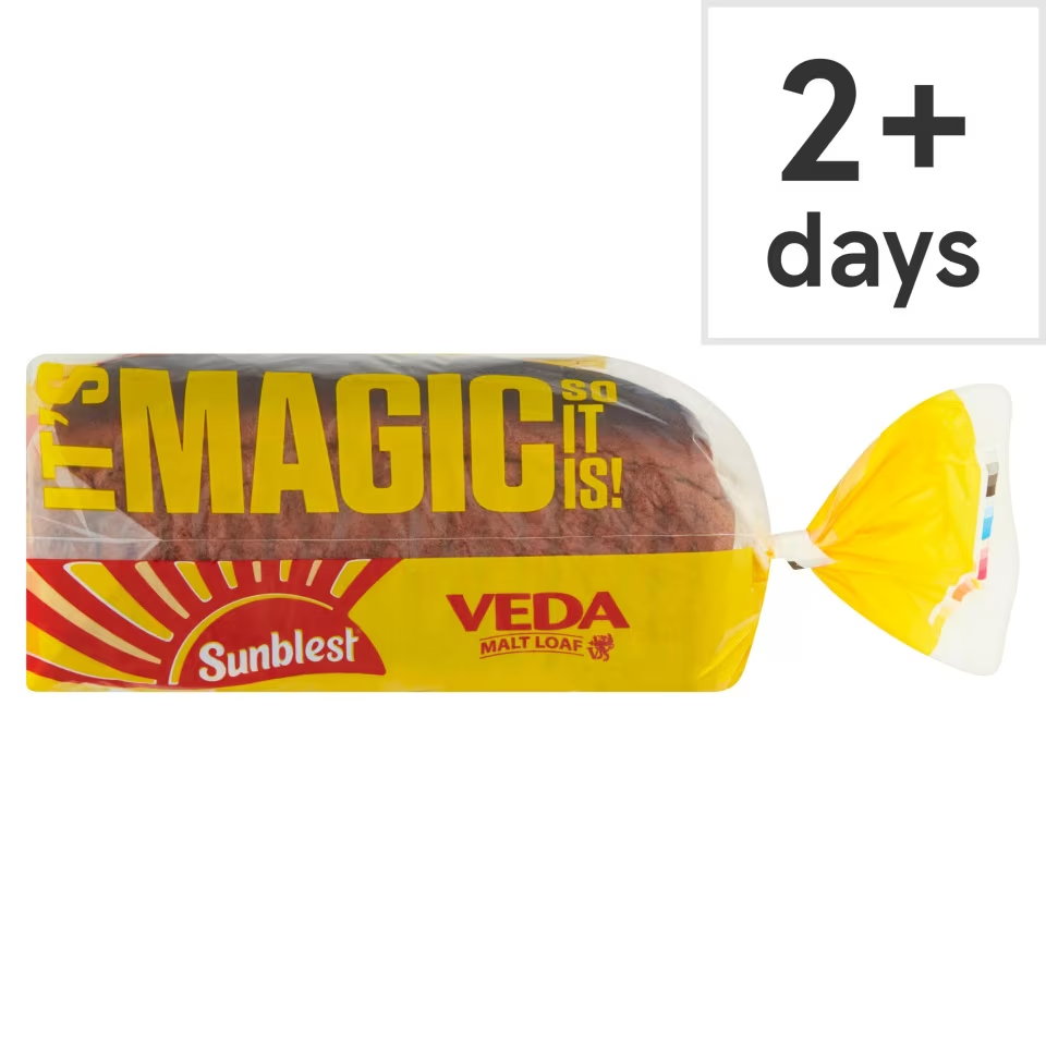 SUNBLEST VEDA BREAD 400G Malt Loaf Irish Northern Ireland Kosher ...