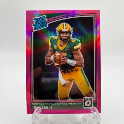 2021 Optic Rated Rookie Pink Chronicles Draft Picks #203 Trey Lance | eBay