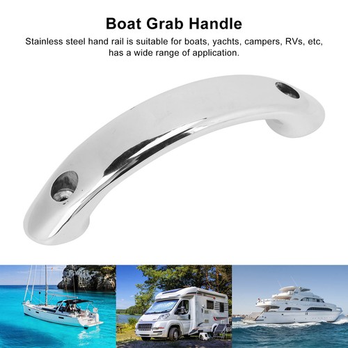 New 168mm Boat Grab Handle Heavy Duty Marine Hand Rail Stainless Steel ...