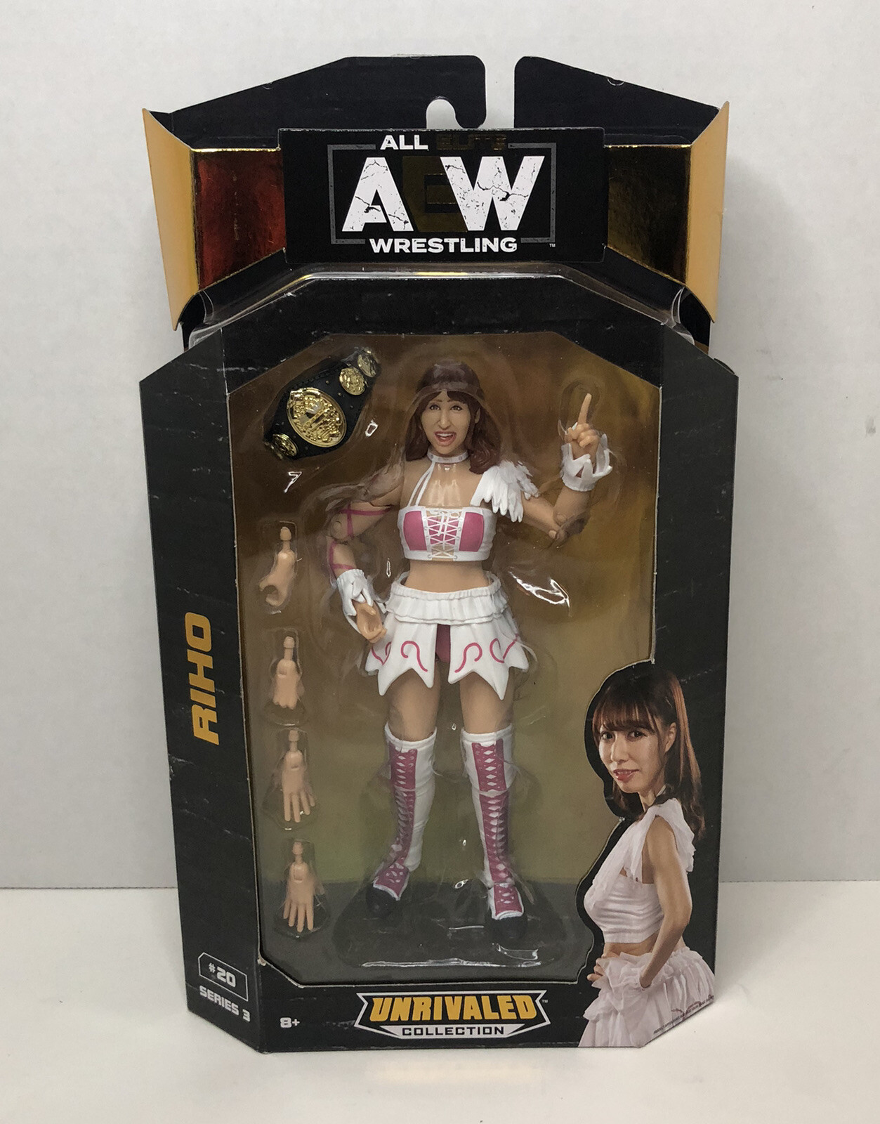 AEW All Elite Wrestling Unrivaled Collection Series 3 #20 Riho Action ...