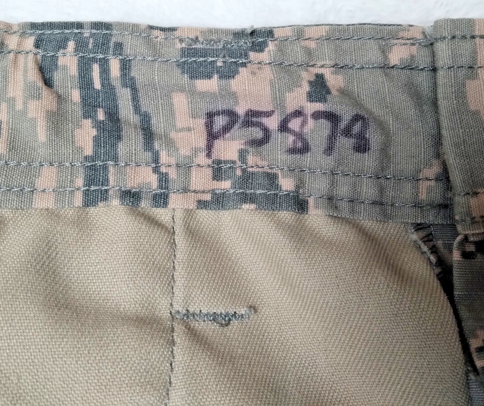 USAF Air Force Pants Mens Sz 30 Reg Camouflage Button Fly Utility Cargo ...