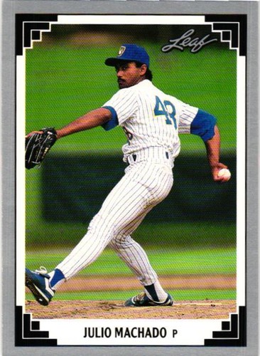 1991 Leaf #247 Julio Machado | eBay