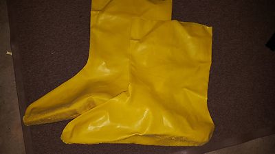 West Chester Yellow Latex Nuke Boot Size Xlarge Textured sole for ...