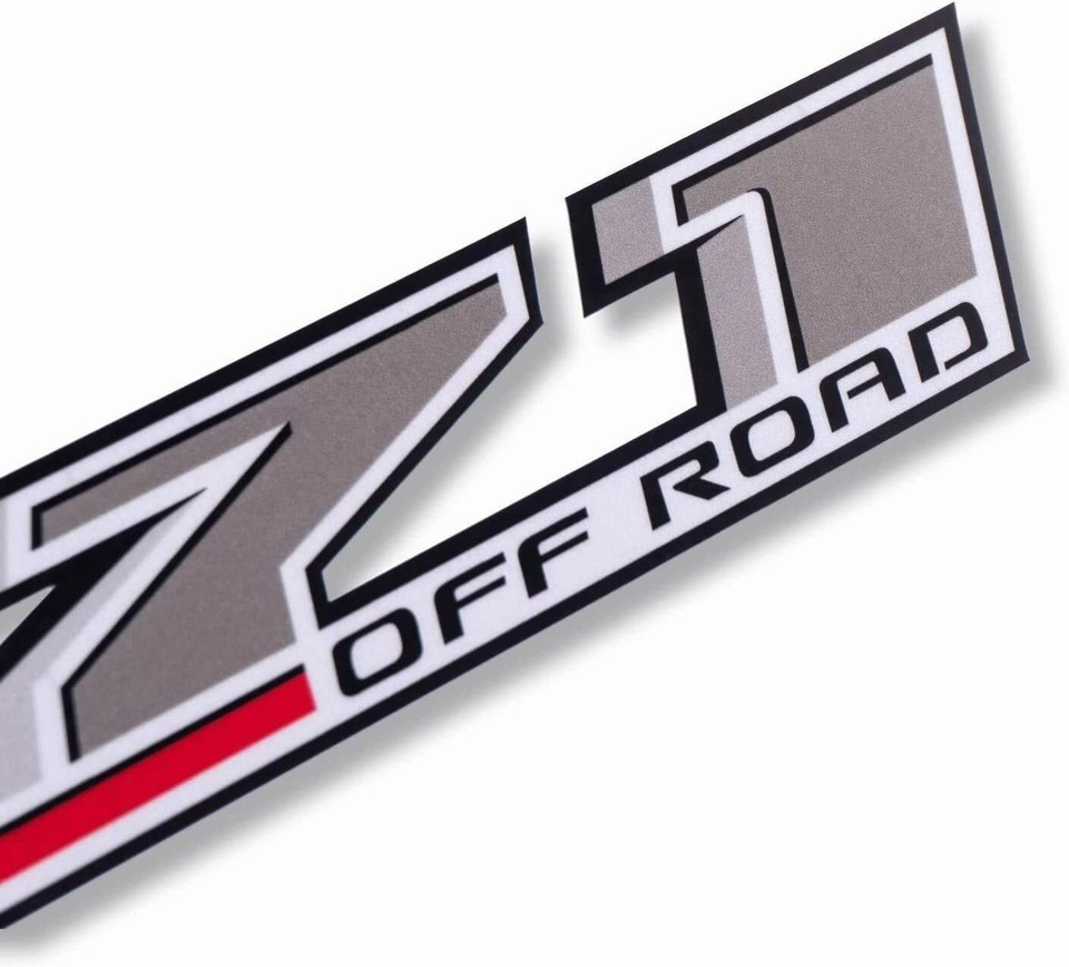 Pair Set Z71 Off Road Decals Stickers Replacement for Silverado 2014 ...