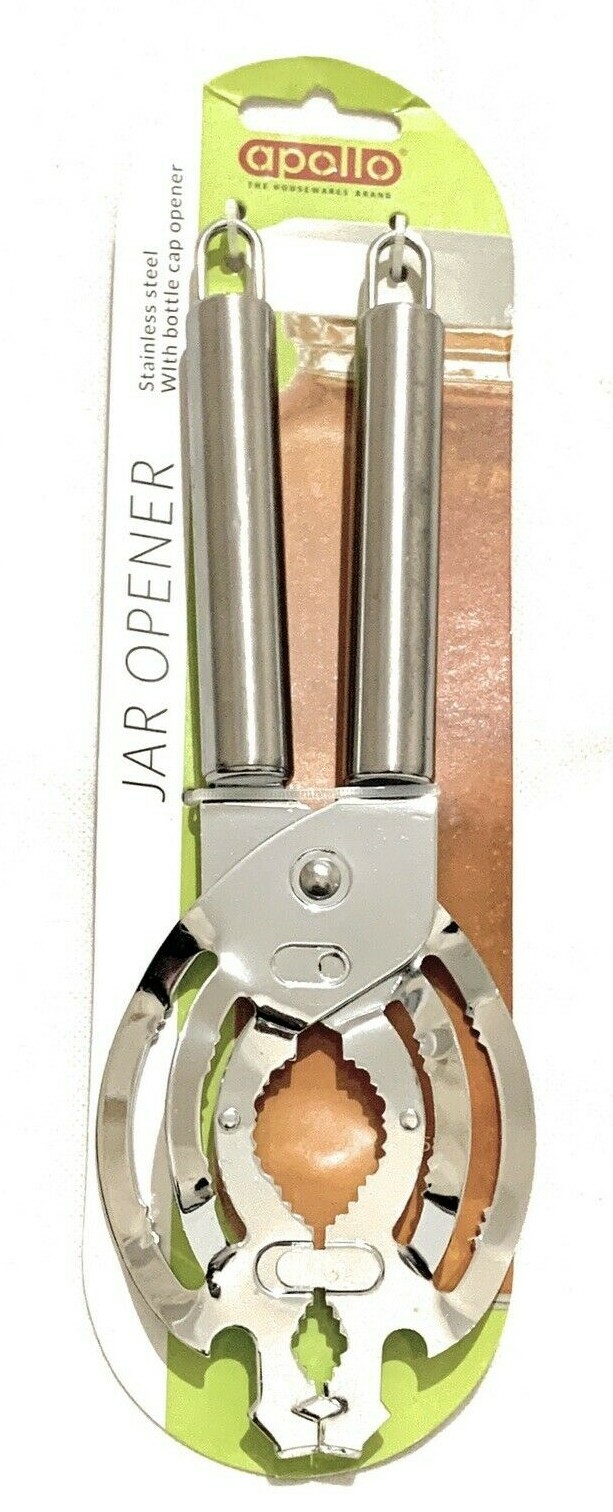 Jar Opener Bottle Cap Opener Stainless Steel Easy to Use Multi Jar ...