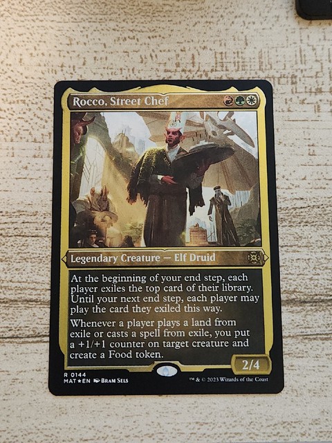 MTG Rocco, Street Chef March of the Machine: The Aftermath 0144 Foil ...