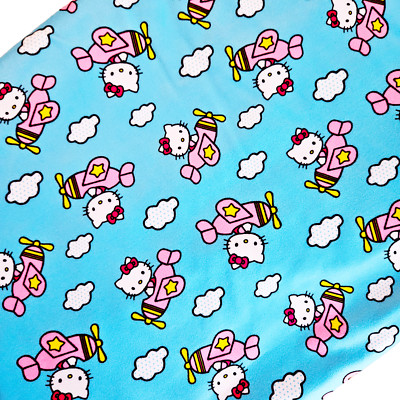 Hello Kitty Double Brushed Polyester Stretch Knit Fabric | eBay