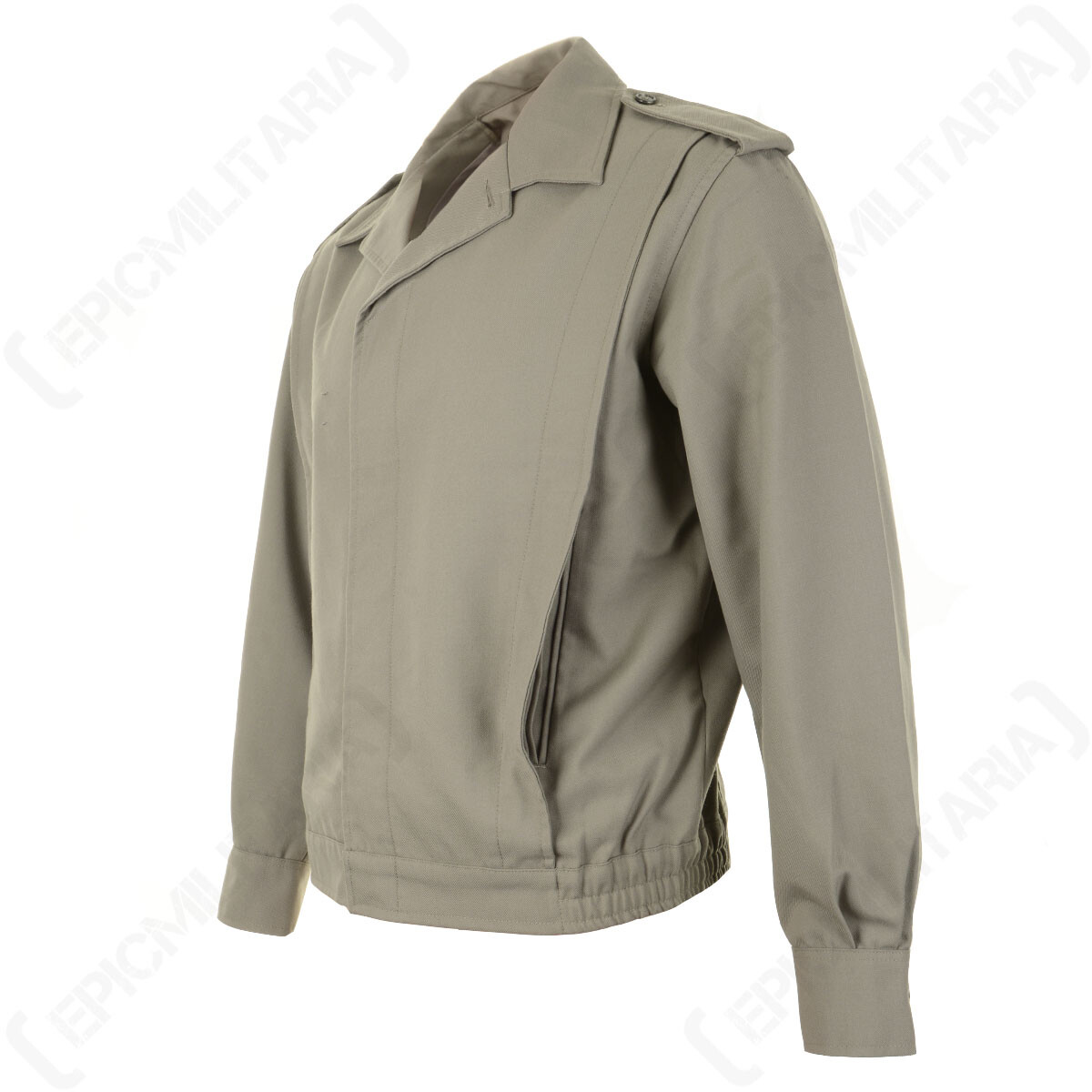 Original French Army Ike Jacket - Grey Army Military Coat Original French Army Ike Jacket - Grey Army Military Coat