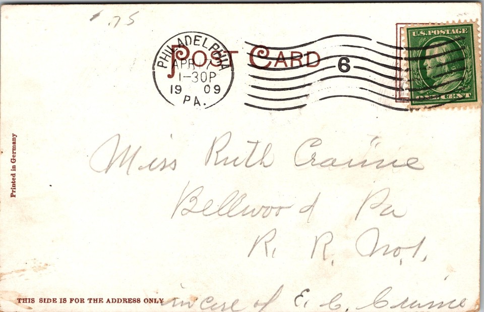 Postcard Philadelphia Pennsylvania Artist's Dream Fairmount Park ...