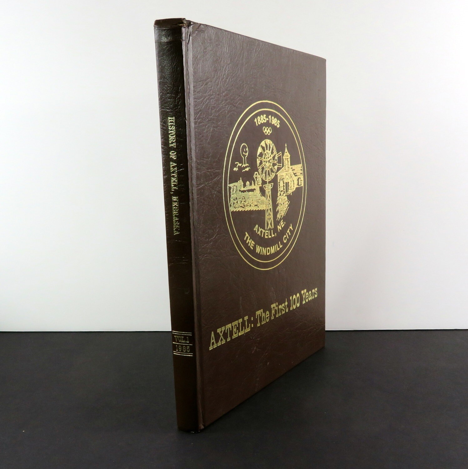 Axtell Nebraska History 1885-1985 historical reference photos American ...
