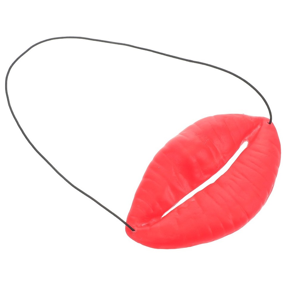 Big Plastic Mouth Props For Wedding Day Joking Props Funny Red Lip ...