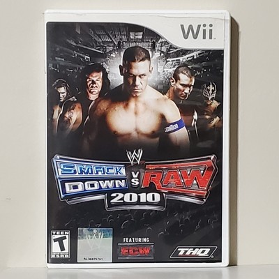WWE SmackDown vs. Raw 2010 Featuring ECW (Nintendo Wii, 2009) Tested ...