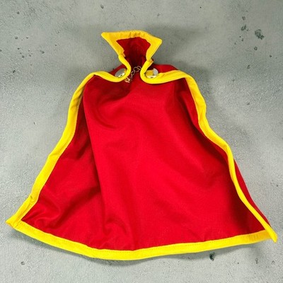 PB-C-GLD: 1/12 Wired Red Cape with metal chain for Marvel Legends ...