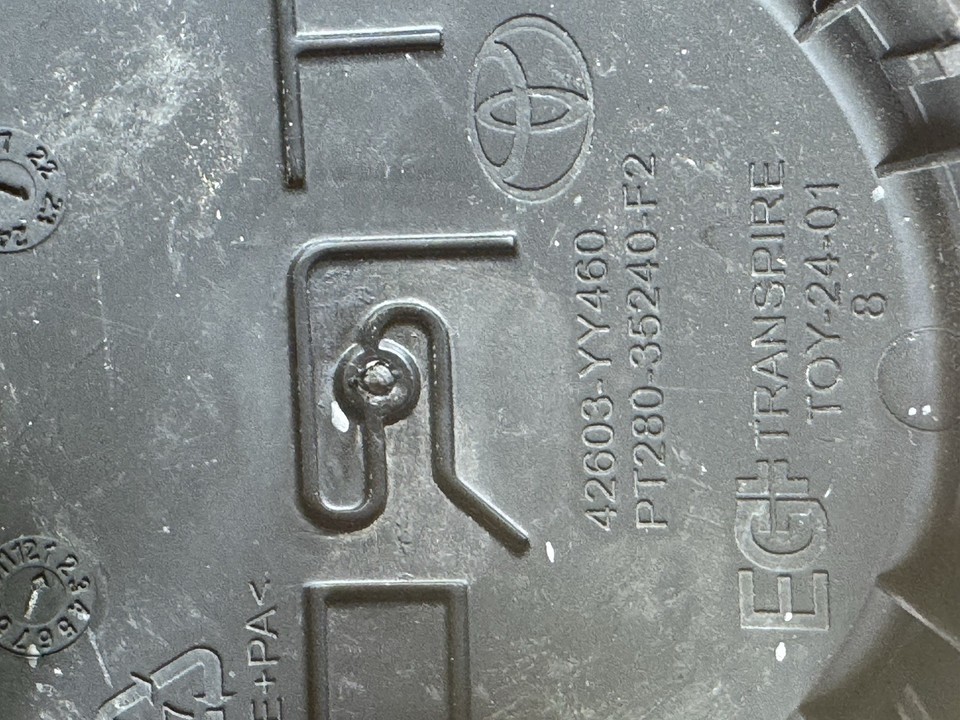 2022-24 Toyota TRD Tacoma Black Wheel Rim Hub Cover Center Cap PT280 ...