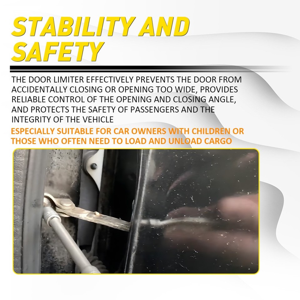 Front Front Door Hinge Stop Check Strap For Vauxhall/Opel Zafira 160017 ...