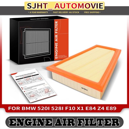 Engine Air Filter for BMW F10 E84 E89 520i 528i Z4 X1 2.0L 2.5L 3.0L ...