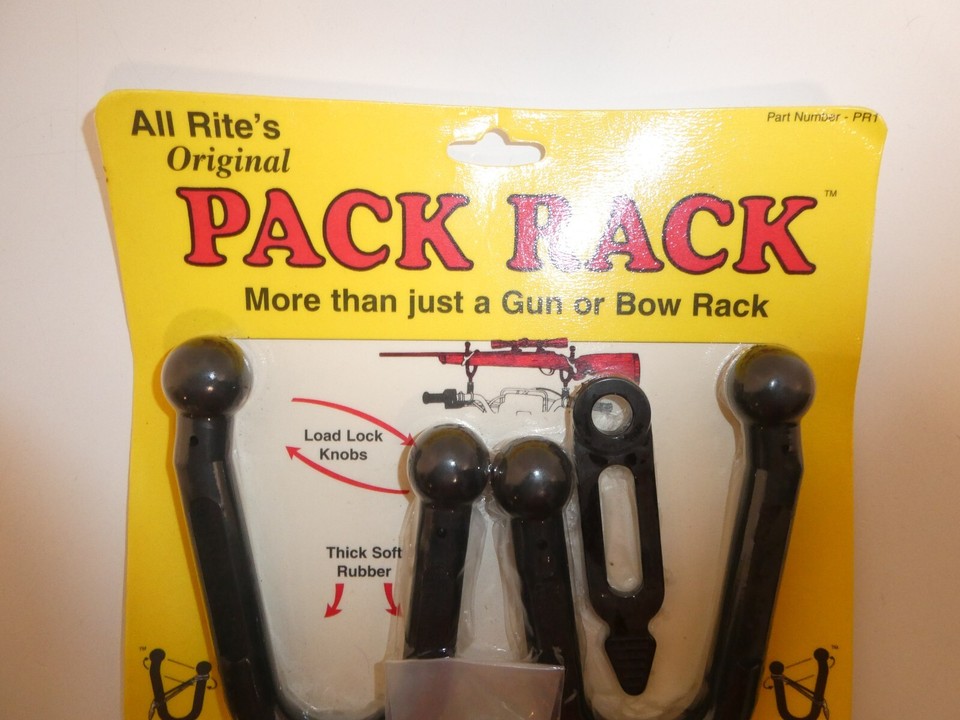 Pack Rack Gun & Bow Rack Mounts for ATVs and Bikes Model PR1 ALL RITE'S ...