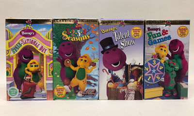 (Lot Of 4) Barney’s VHS Classic Collection, Please See Pictures | eBay