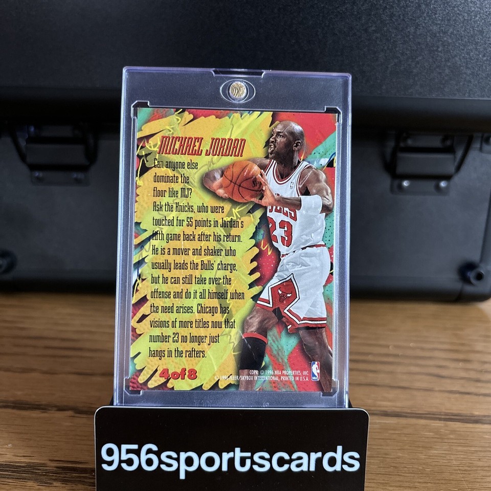 1995-96 Fleer Metal - Scoring Magnet #4 Michael Jordan | eBay