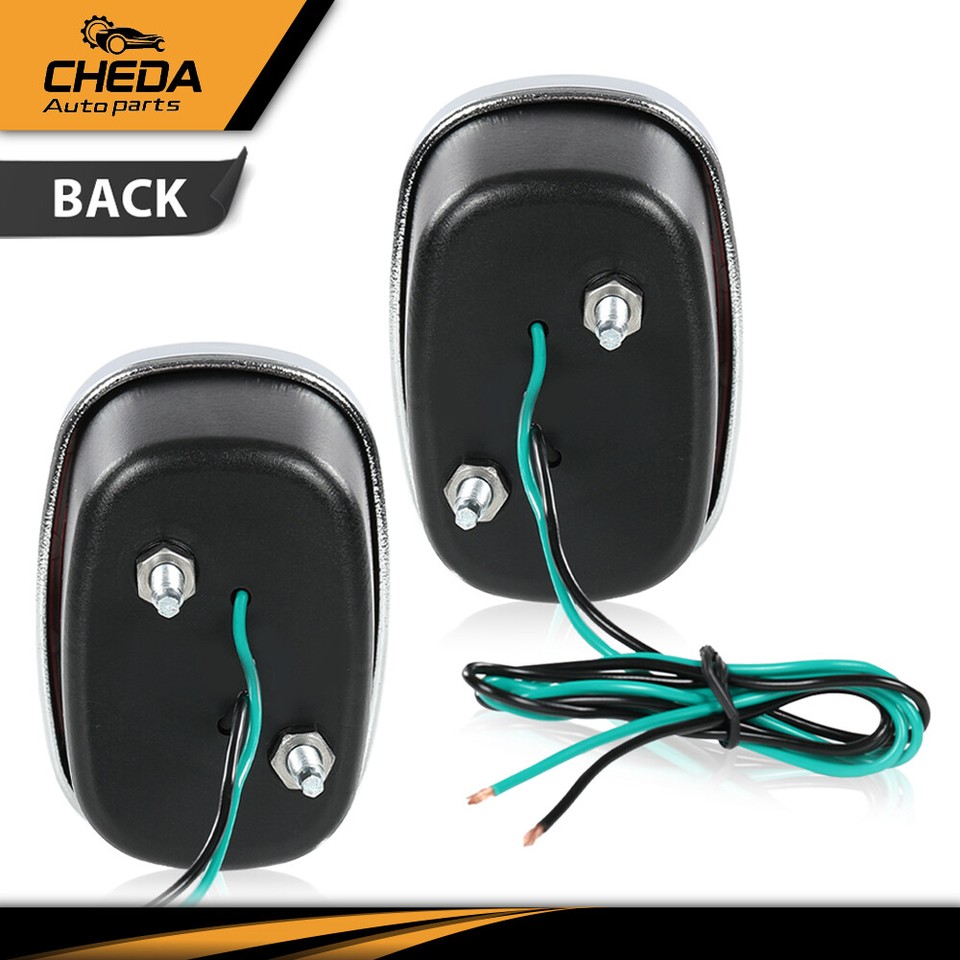 2x Fit For 1940-53 Chevy First Series Pickup Truck Rear Tail Lamp ...