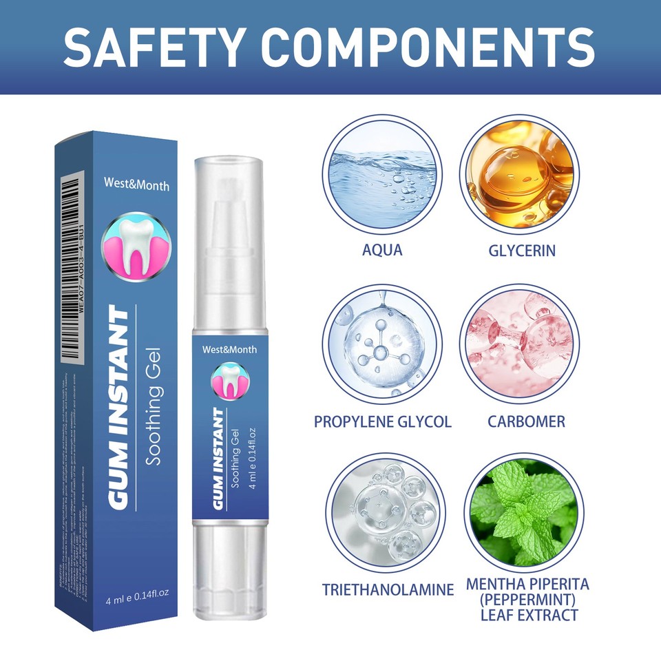 Teeth Whitening Gel Strong White Tooth Polish & Whitener Paint Stain ...