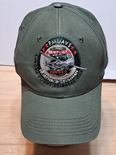 Northrop Grunman Hunter II UAV Hat Cap Strapback Green Aurora Flight Sciences | eBay