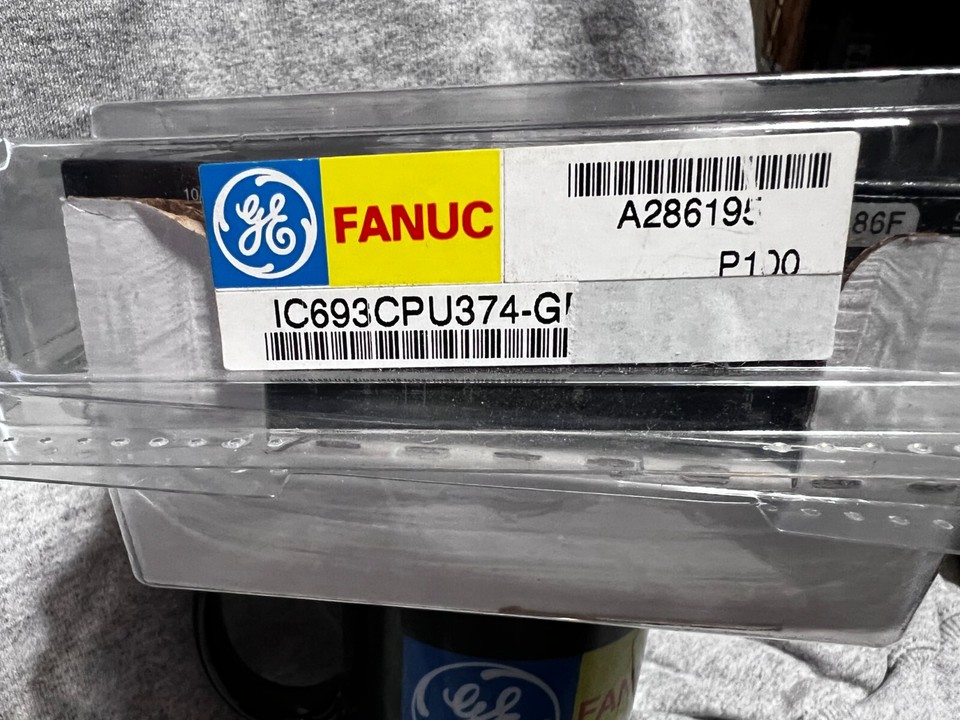 NEW, OPEN Box GE FANUC IC693CPU374-GS PLC CPU Controller (2 RJ45 PORTS ...